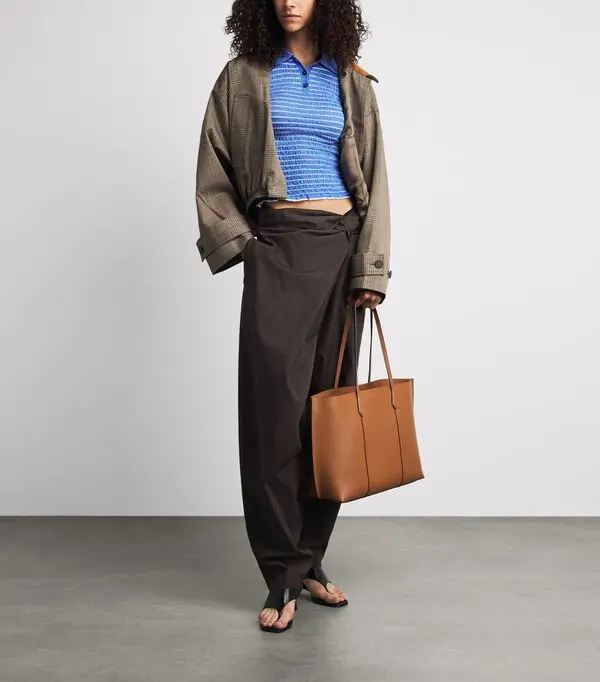 Tory Burch Leather Perry Tote Bag