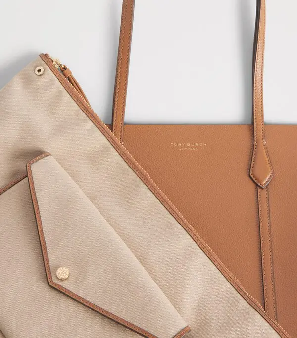 Tory Burch Leather Perry Tote Bag