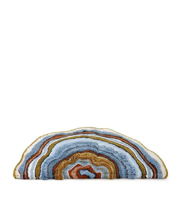 ABYSS & HABIDECOR Celora Bath Rug - Blue