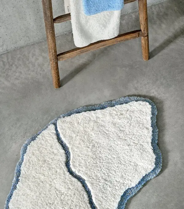 ABYSS & HABIDECOR Jess Bath Rug - Blue