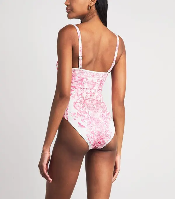 Camilla Crystal-embellished Underwired One Piece Swimsuit