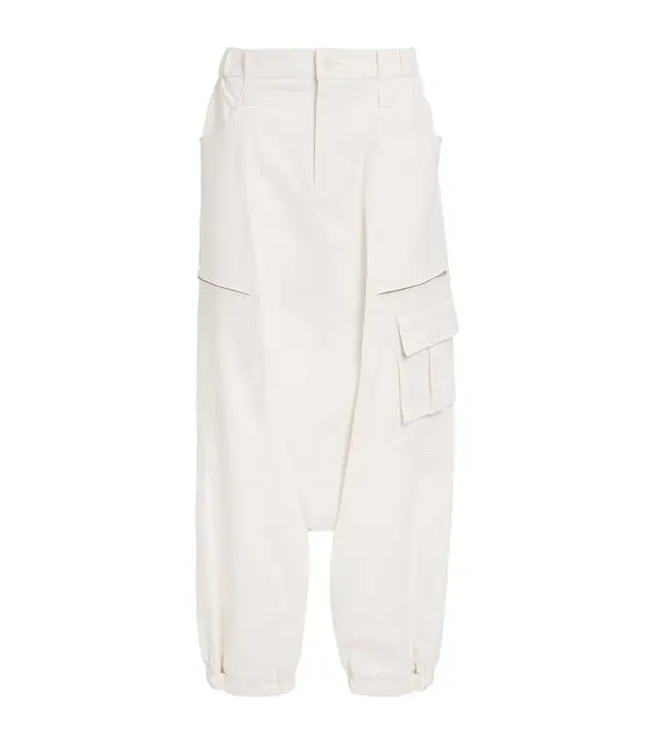 Issey Miyake Grainy Cargo Trousers