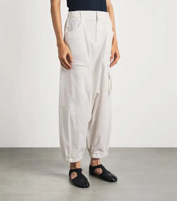 Issey Miyake Grainy Cargo Trousers