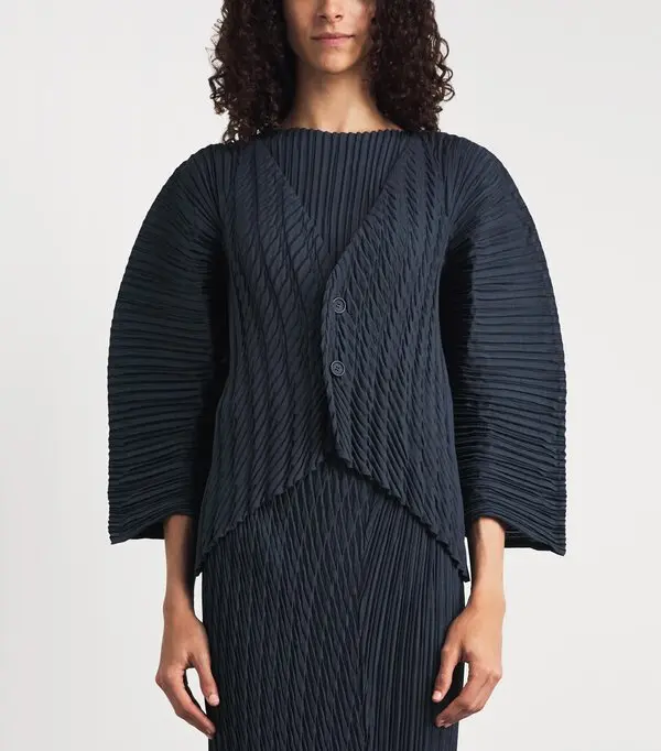 Issey Miyake Unfurling Pleats Cardigan
