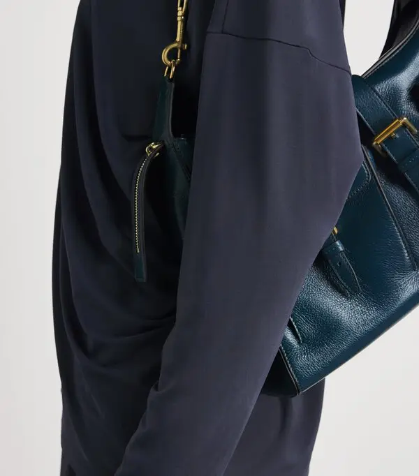 Issey Miyake Drape Jersey Long Sleeve Top