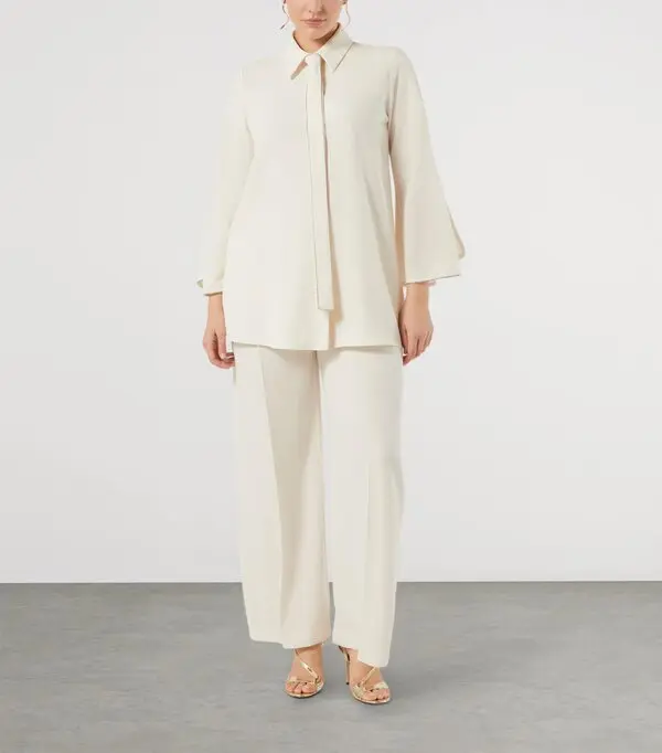Marina Rinaldi Embellished Belted Blazer