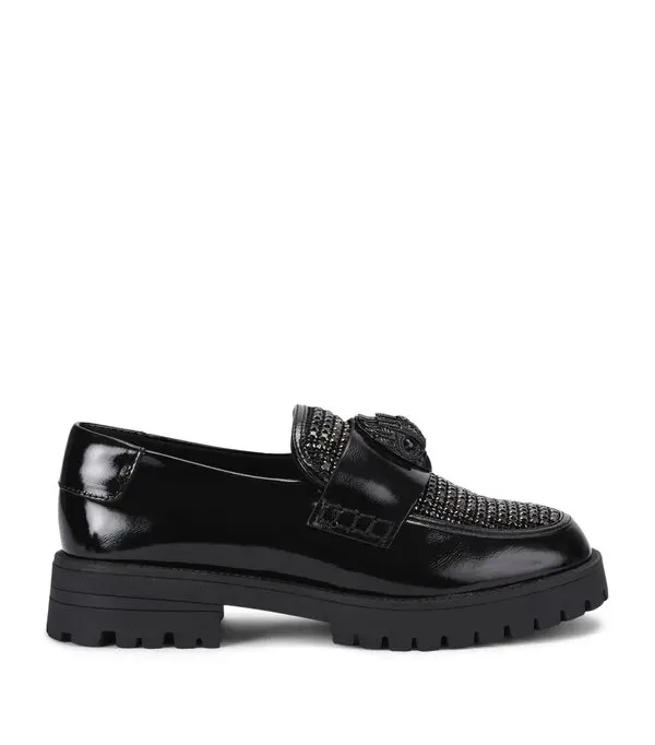 Kurt Geiger Embellished Eagle Loafers