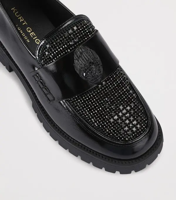 Kurt Geiger Embellished Eagle Loafers
