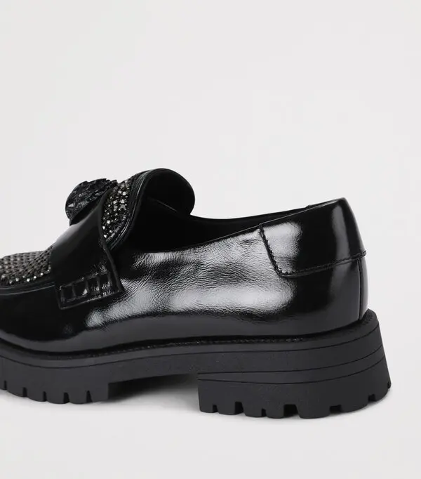Kurt Geiger Embellished Eagle Loafers