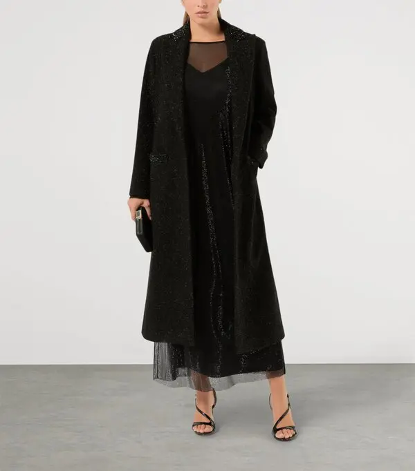 Marina Rinaldi Longline Belted Coat
