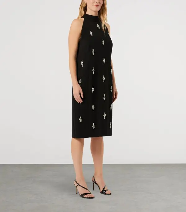 Marina Rinaldi Embellished Midi Dress