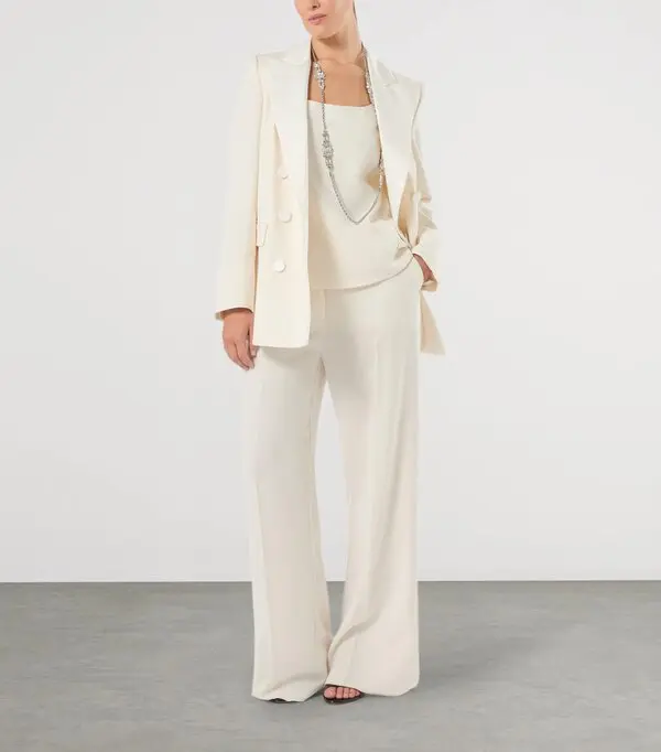 Marina Rinaldi Scoop-neck Waistcoat Top