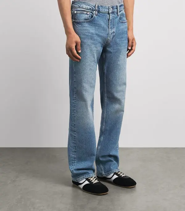 FRAME Bootcut Jeans In Faded Wash