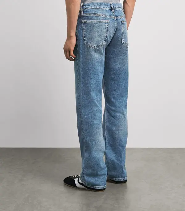 FRAME Bootcut Jeans In Faded Wash
