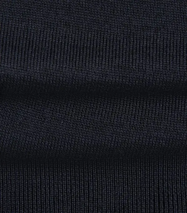 Pal Zileri Wool-silk Quarter-zip Sweater