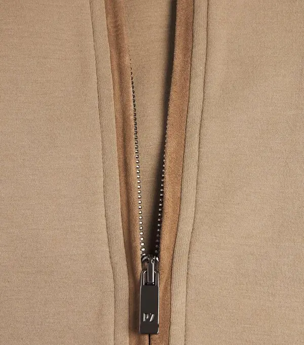 Pal Zileri Cotton-blend Zip-up Sweatshirt