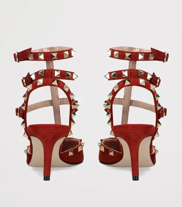 Valentino Garavani Suede Rockstud Pumps 65