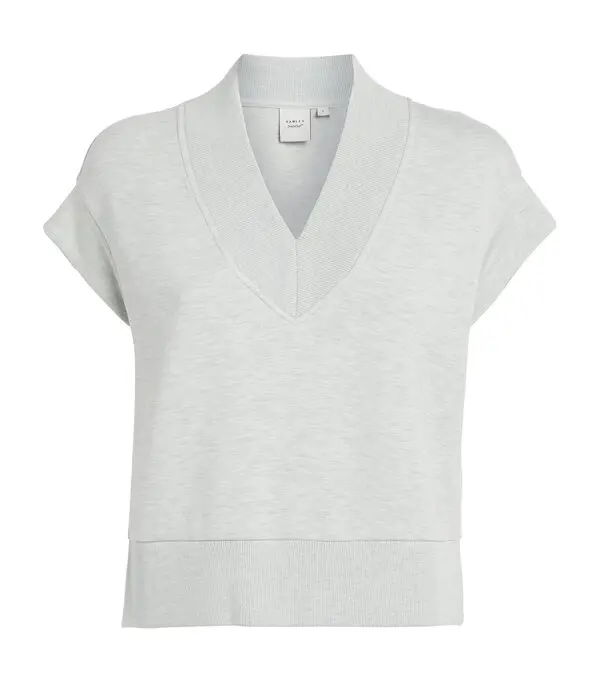 Varley Gracee Short-sleeve Sweater - Green