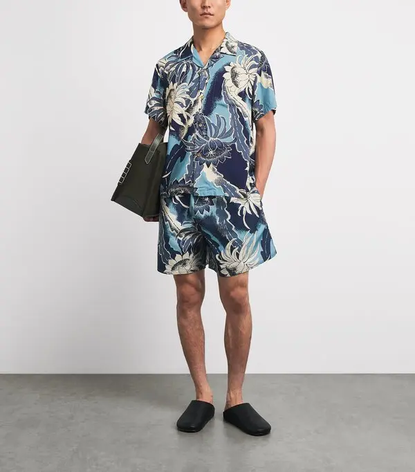 JW Anderson Floral Print Swim Shorts