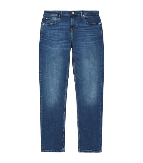 7 For All Mankind Slimmy Badge Jeans - Blue