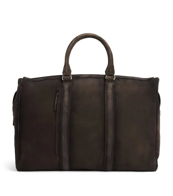 Officine Creative Suede Quentin Duffle Bag