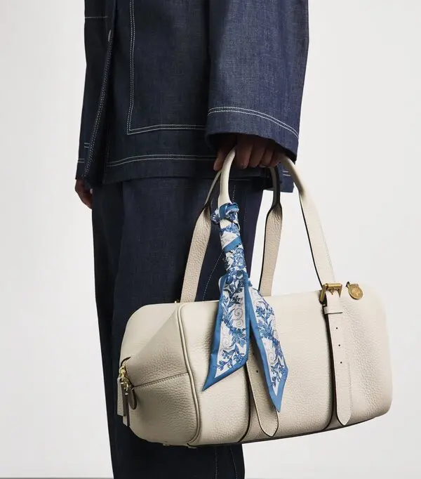 Harrods Silk Menagerie Print Scarf - Blue