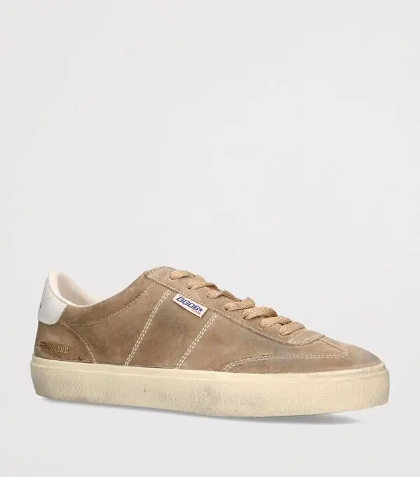 GOLDEN GOOSE Suede Soul Star Sneakers - Beige
