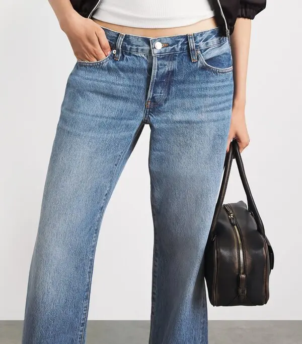FRAME Wide Leg Jeans - Blue