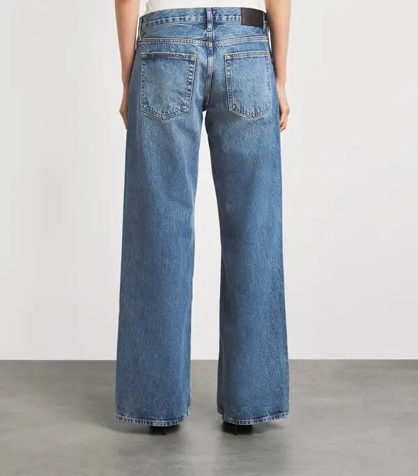FRAME Wide Leg Jeans - Blue