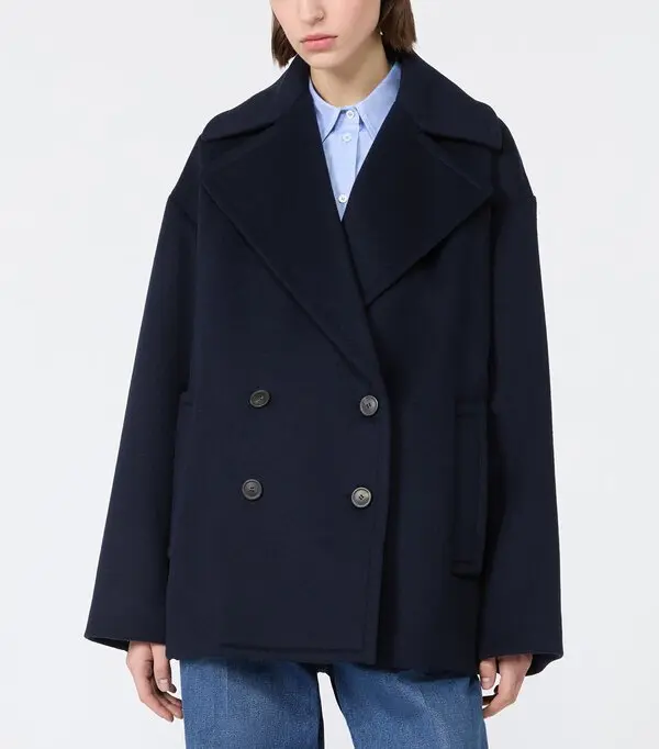 Max Mara Virgin Wool Short Coat