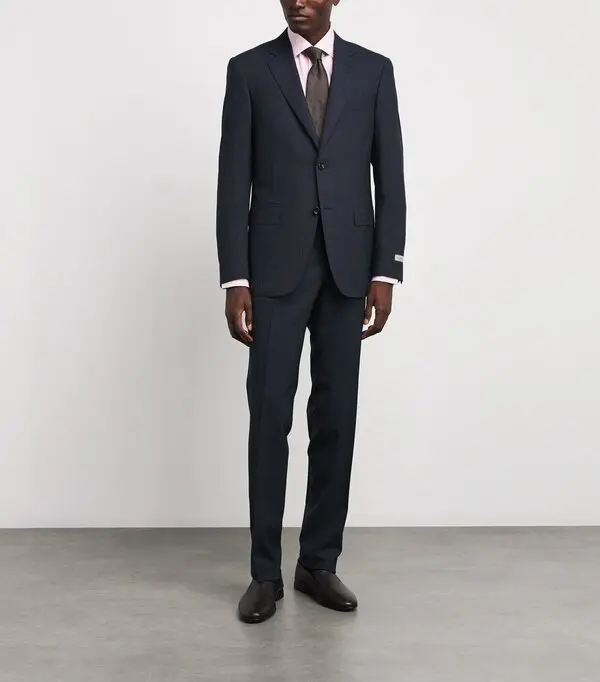 Canali Cotton Textured Shirt