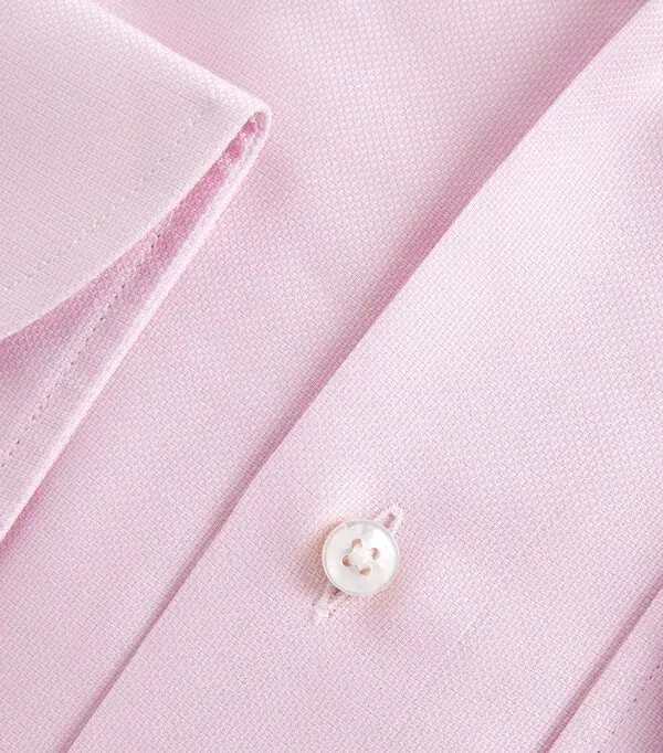 Canali Cotton Textured Shirt