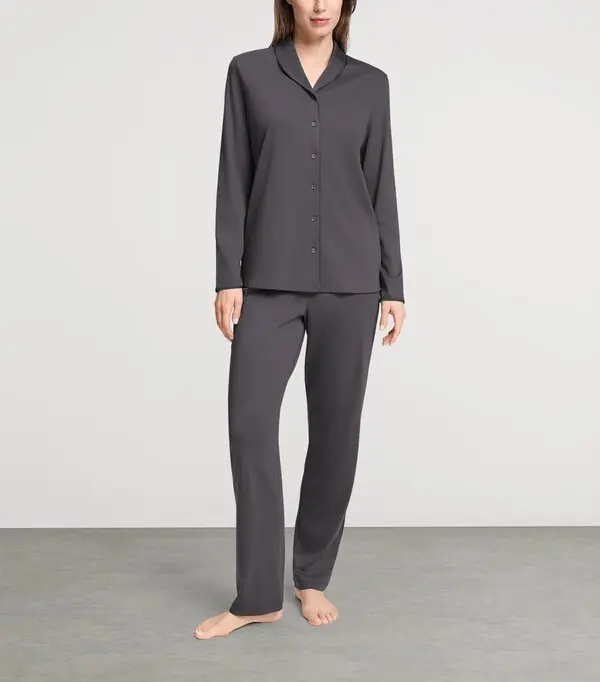 Hanro Cotton Natural Comfort Pyjama Set