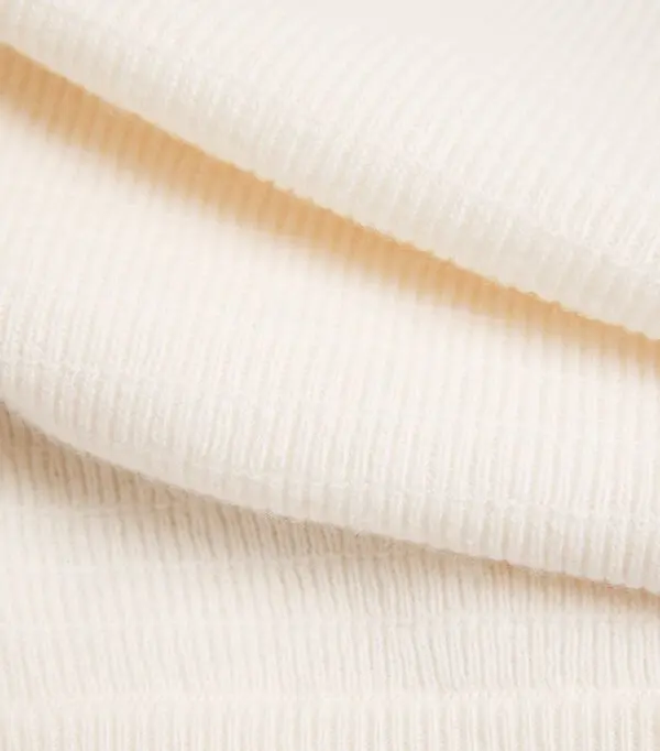 Canali Wool-cashmere Quarter-zip Sweater - White