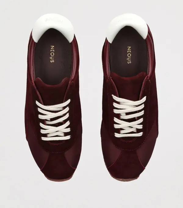 NEOUS Berenices Suede Sneakers - Burgundy