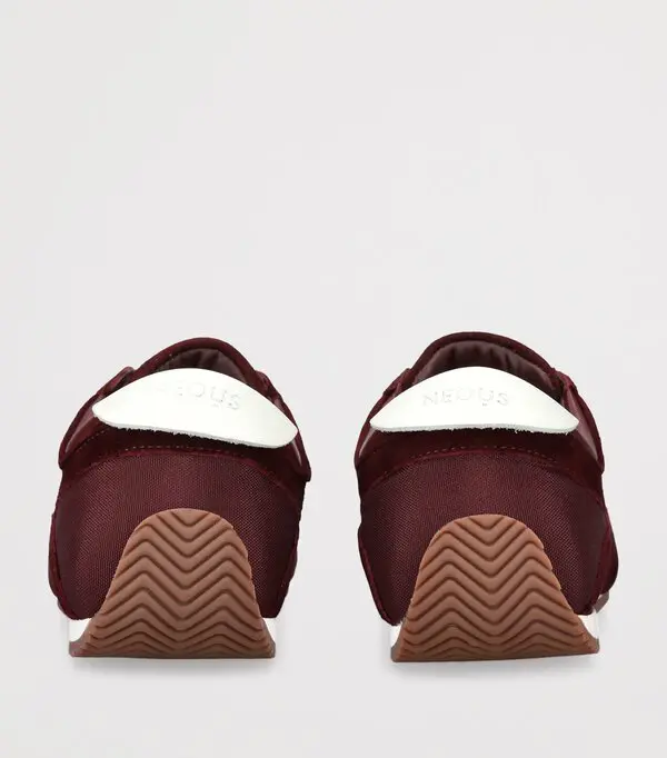 NEOUS Berenices Suede Sneakers - Burgundy