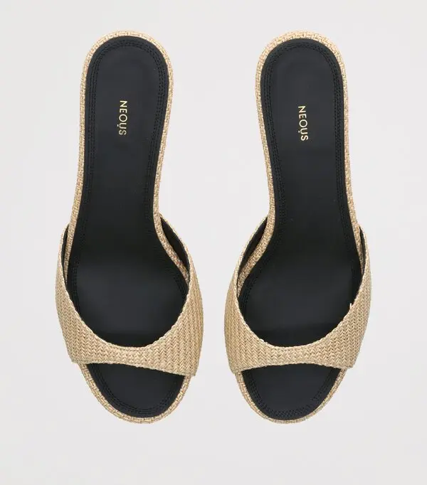 NEOUS Raffia Hynia Mules