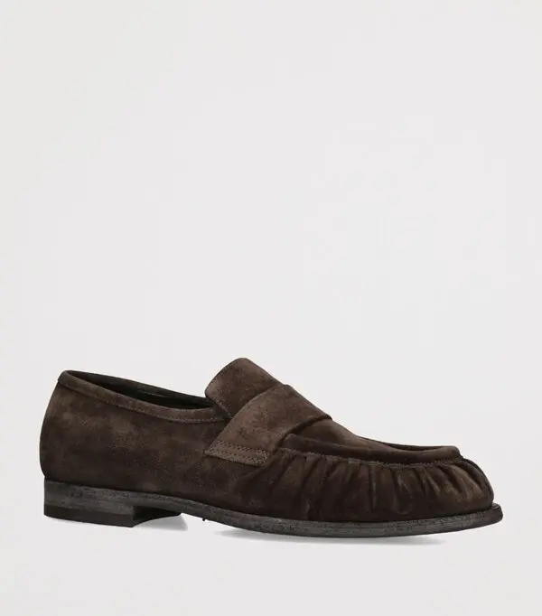 Officine Creative Suede Solitude Loafers
