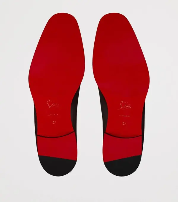 CHRISTIAN LOUBOUTIN Danny Flex Leather Loafers