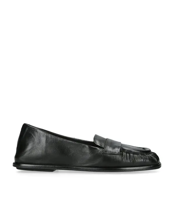 Officine Creative Leather Clover Loafers