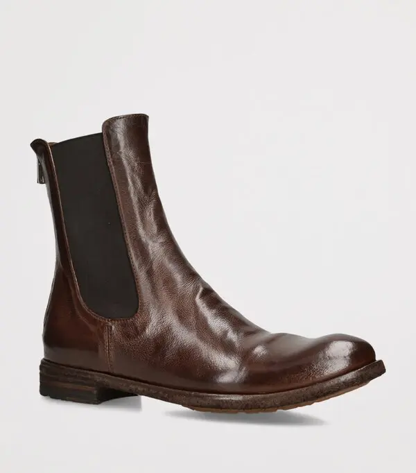 Officine Creative Lexikon Leather Chelsea Boots