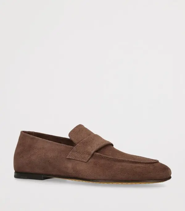 Officine Creative Suede Blair Loafers