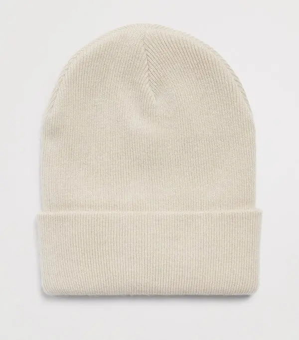 Agnona Cashmere Ribbed Beanie