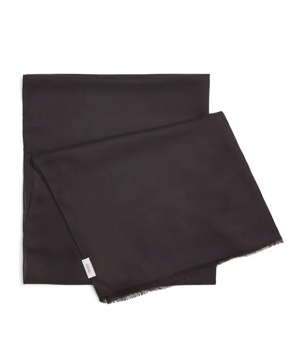 Agnona Cashmere Scarf - Brown