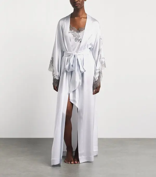 Carine Gilson Long Silk Cérès Robe