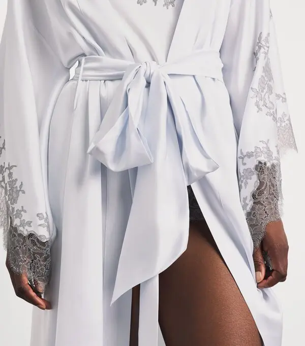 Carine Gilson Long Silk Cérès Robe