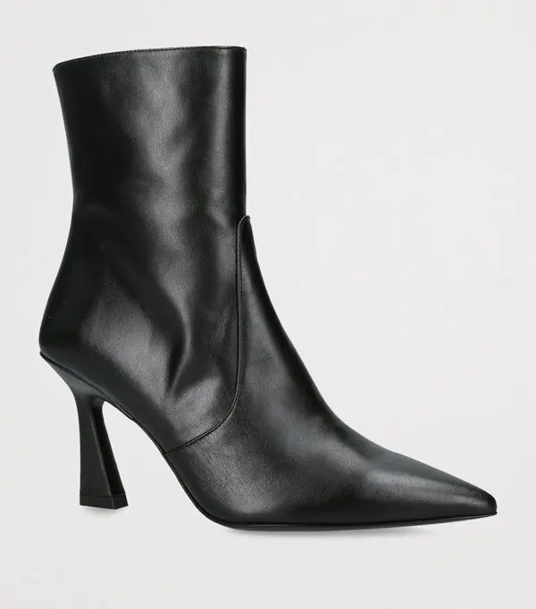 STUART WEITZMAN Vinnie Leather Ankle Boots