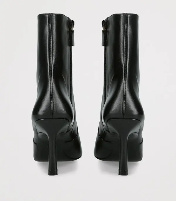 STUART WEITZMAN Vinnie Leather Ankle Boots