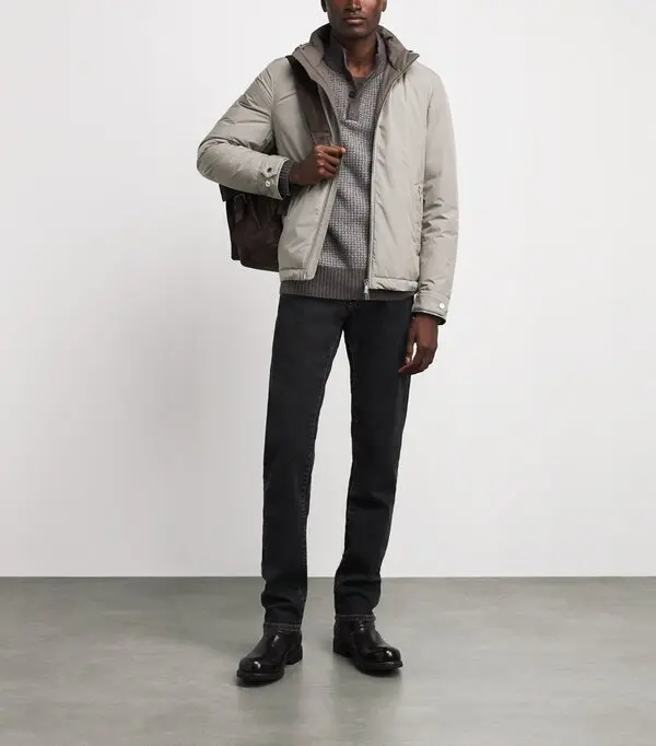 MOORER Albini-stp Hooded Waterproof Jacket