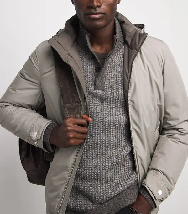 MOORER Albini-stp Hooded Waterproof Jacket